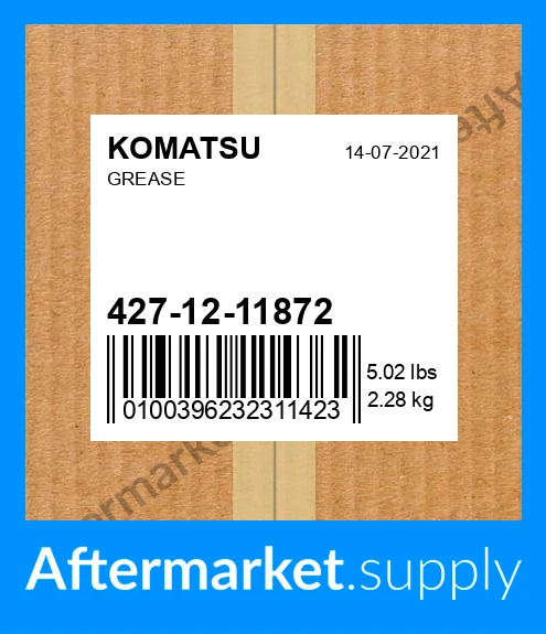 427-12-11872 - GREASE fits KOMATSU | Price: $490.61