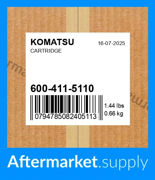 600-411-5110 - CARTRIDGE fits KOMATSU