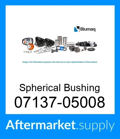 07137-05008 - Spherical Bushing fits KOMATSU | Price: $98.80 to $286.93