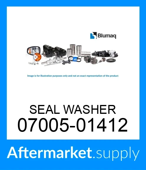 07005-01412 - SEAL WASHER fits KOMATSU | Price: $0.44 to $27.99