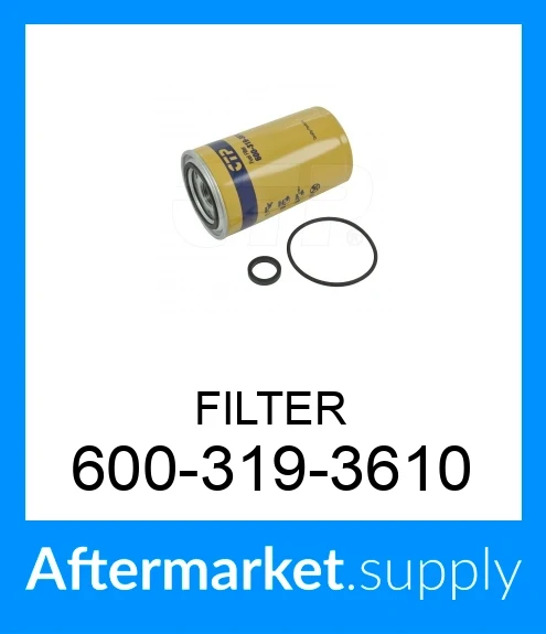 600-319-3610 - CARTRIDGE & FUEL PRE FILTER (6003113620, 5622212910, 561 ...