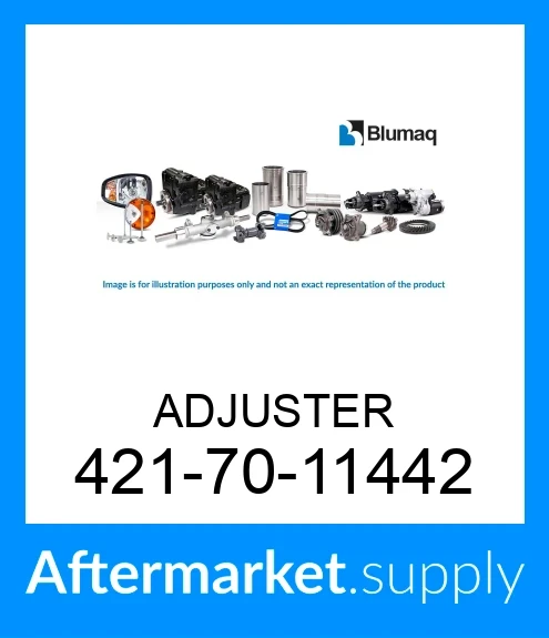 421-70-11442 - ADJUSTER fits KOMATSU | Price: $27.88 to $46.94