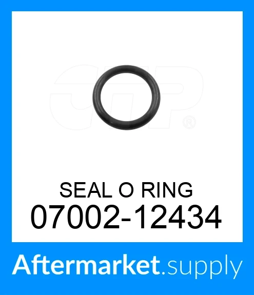 07002-12434 - SEAL O RING fits KOMATSU | Price: $0.22 to $27.99