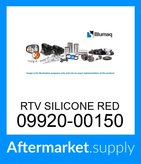 "09920-00150" - "RTV SILICONE RED" fits KOMATSU | Price: $66.57