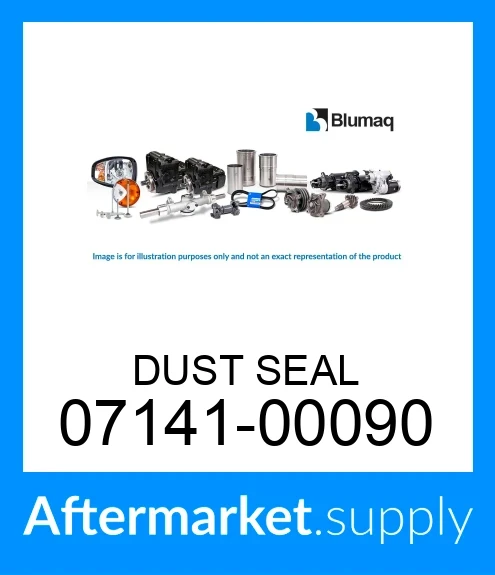 07141-00090 - DUST SEAL fits KOMATSU | Price: $5.74 to $36.94
