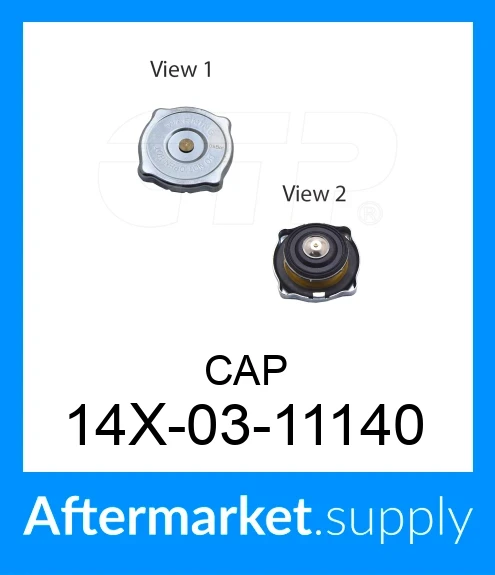 14X-03-11140 - CAP (07000-F2140, 07000-F2140, 14X-27-11560) fits ...