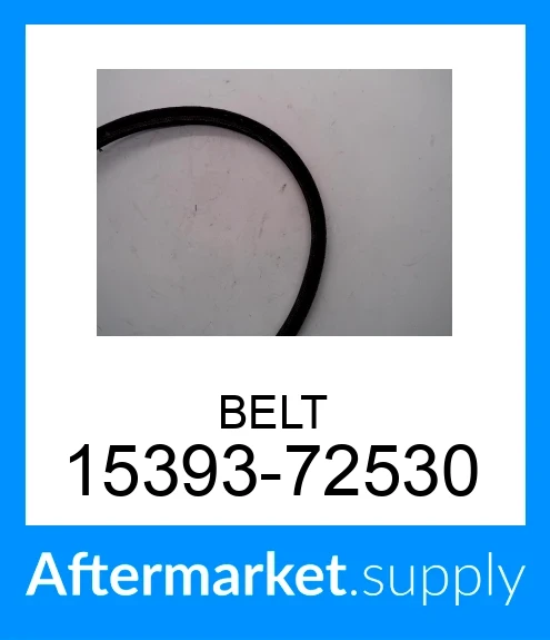 15393-72530 - BELT fits KUBOTA | Price: $12.60 to $14.96