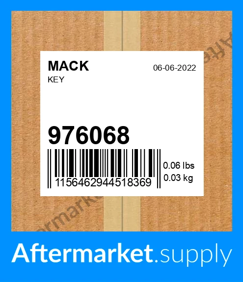 976068 - Seal O-ring fits MACK | Price: $24.99
