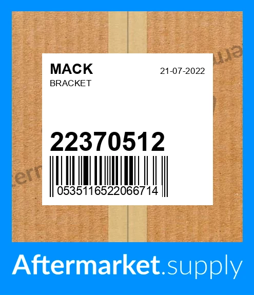 22370512 - BRACKET fits MACK | Price: $37.45