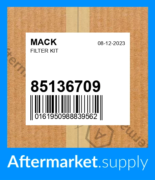 85136709 - FILTER KIT fits MACK | Price: $29.99 to $39.86