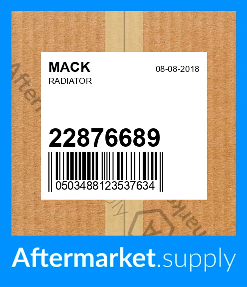 22876689 - RADIATOR fits MACK