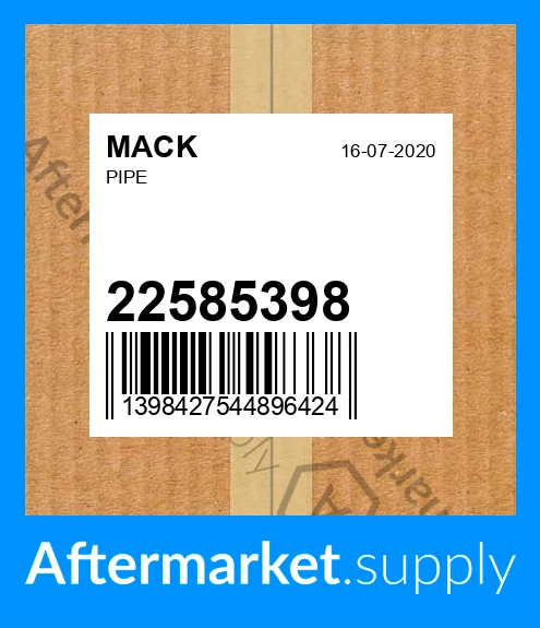 22585398 - PIPE fits MACK | Price: $264.32 to $285.68