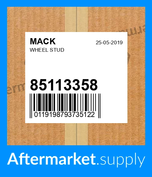 85113358 - WHEEL STUD fits MACK