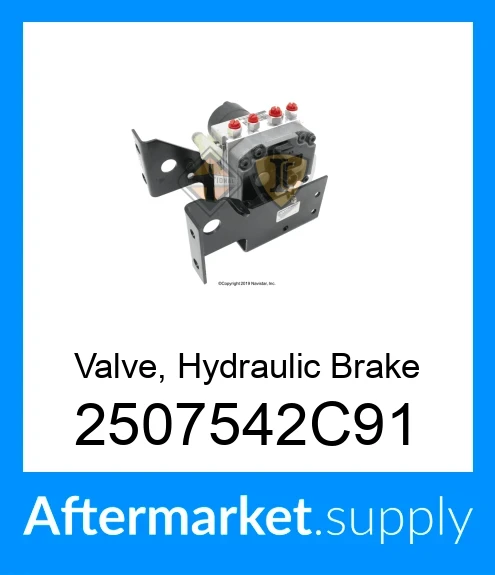 2507542C91 - Valve, Hydraulic Brake Modulator w/ Mounting hardware fits ...