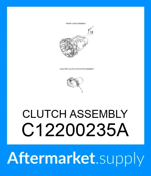 C12200235A - CLUTCH ASSEMBLY fits NAVISTAR | Price: $3,121.31 to $3,625.00