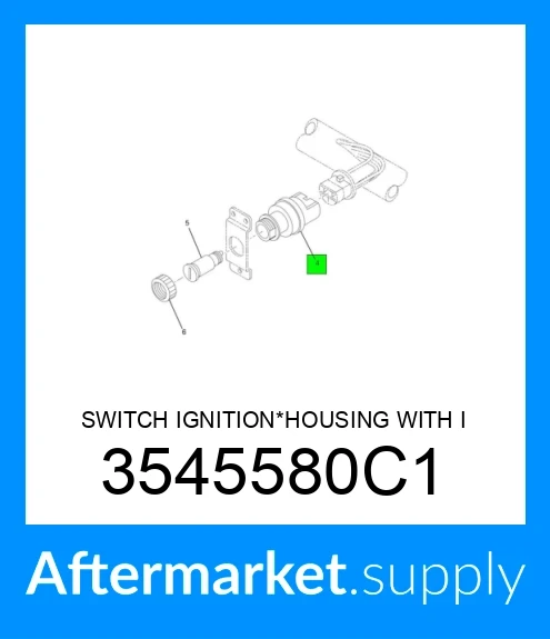 3545580C1 - SWITCH IGNITION*HOUSING WITH I fits NAVISTAR | Price: $39.99