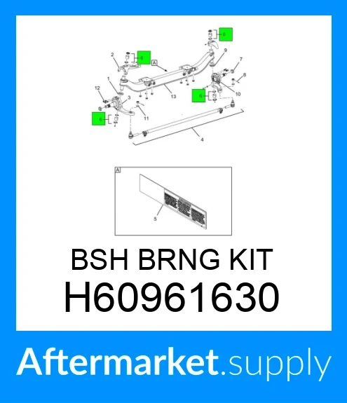 H60961630 - BSH BRNG KIT fits NAVISTAR | Price: $236.96