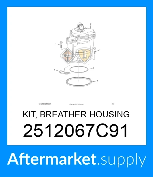 2512067C91 - KIT, BREATHER HOUSING fits NAVISTAR | Price: $775.12 to ...