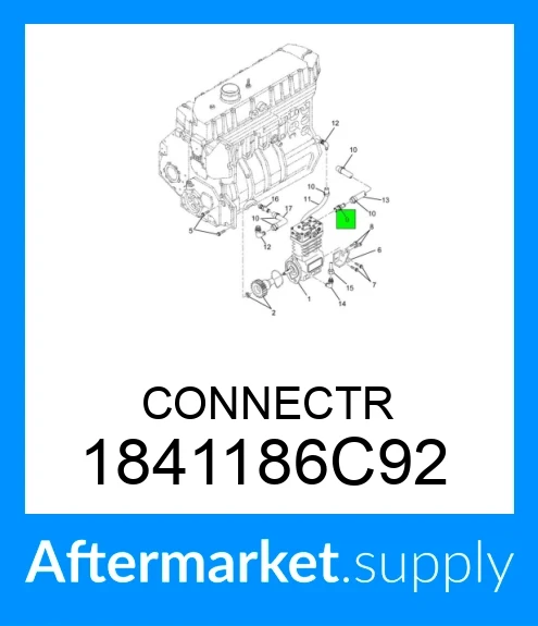 1841186C92 - CONNECTR fits NAVISTAR | Price: $22.73