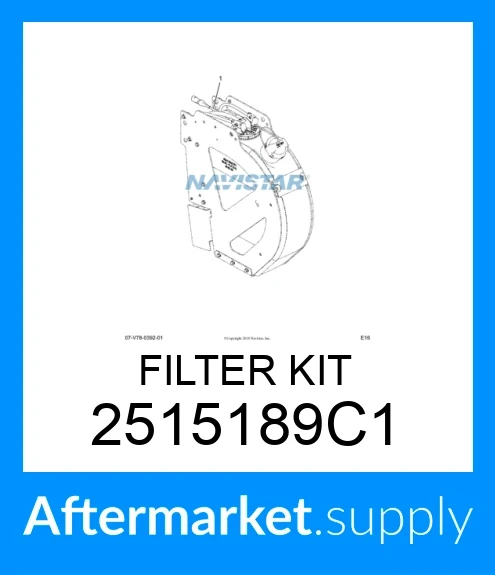 2515189C1 - FILTER KIT fits NAVISTAR | Price: $61.03