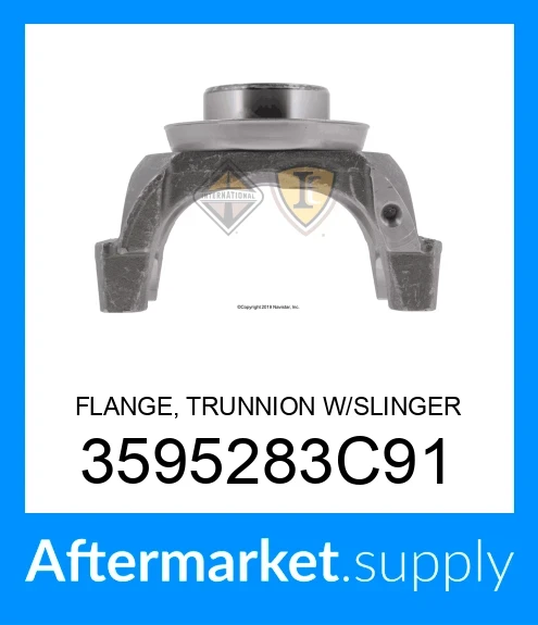 3595283C91 - FLANGE, TRUNNION W/SLINGER fits NAVISTAR | Price: $348.16 ...
