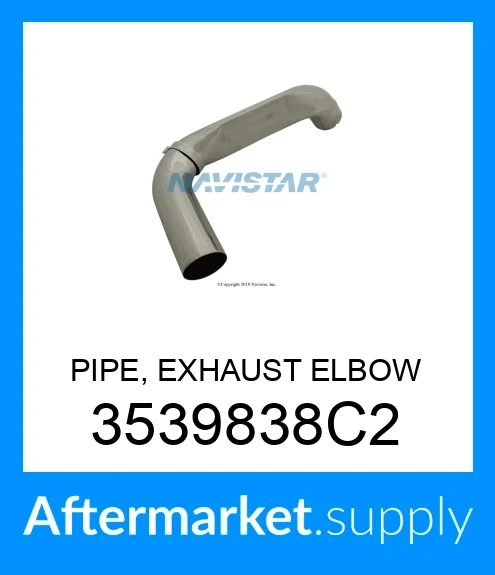 3539838C2 - PIPE, EXHAUST ELBOW fits NAVISTAR