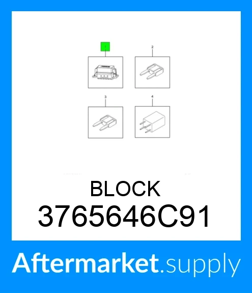 3765646C91 - BLOCK fits NAVISTAR