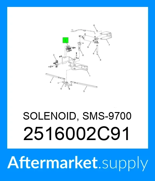 2516002C91 - SOLENOID, SMS-9700 fits NAVISTAR | Price: $510.17 to $537.35