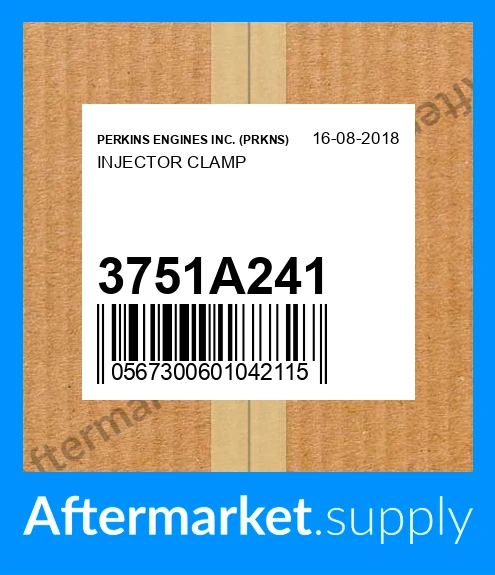 3751A241 - INJECTOR CLAMP fits PERKINS ENGINES INC. (PRKNS)