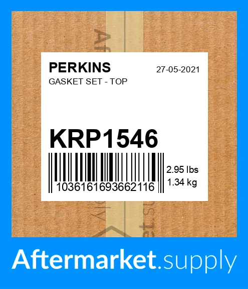 KRP1546 - GASKET SET - TOP fits PERKINS | Price: $80.67 to $409.95