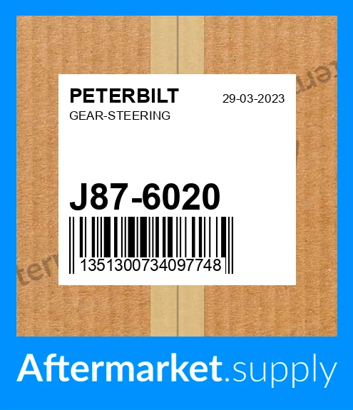 J87-6020 - GEAR-STEERING fits PETERBILT | Price: $1,190.00