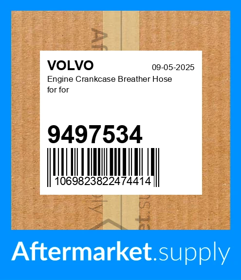 9497534 - Engine Crankcase Breather Hose for for fits VOLVO | Price ...